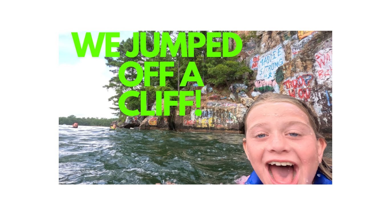 The Ultimate Cliff Jumping Adventure at Lake Martin! - YouTube