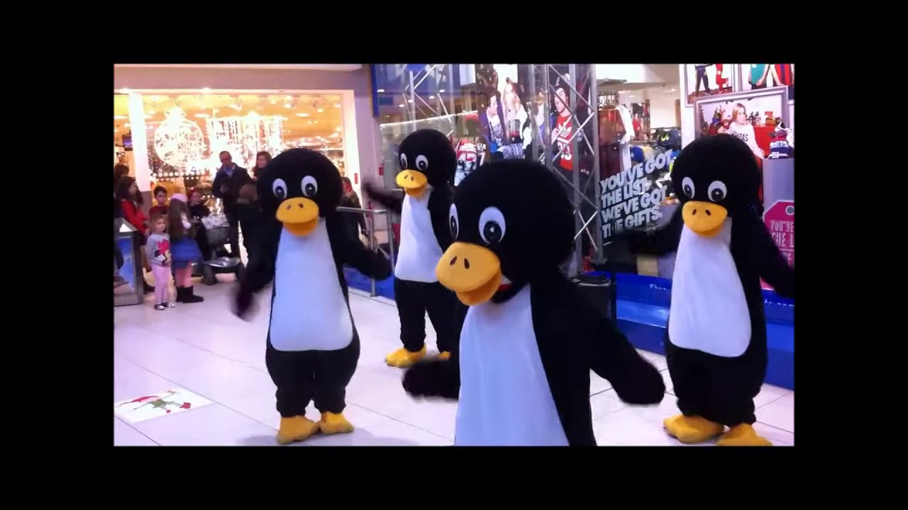 Christmas Party Entertainment: Dancing Penguins - YouTube
