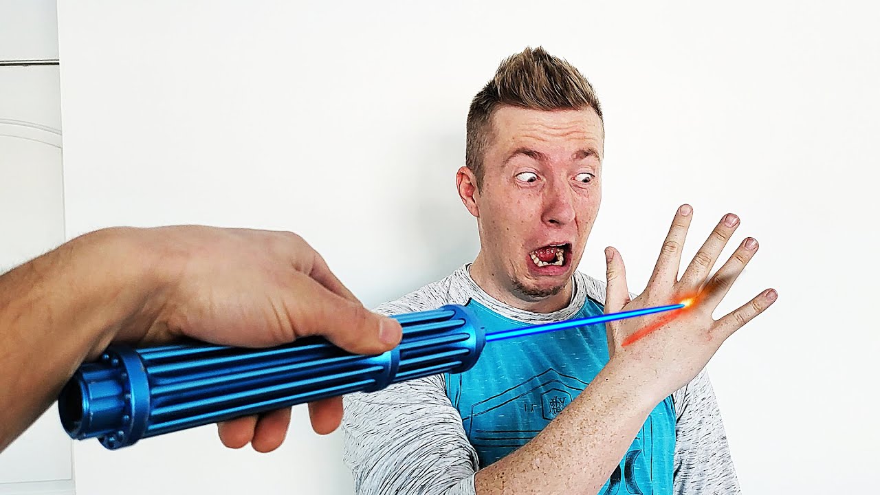 THIS LASER MELTS FLESH! - YouTube