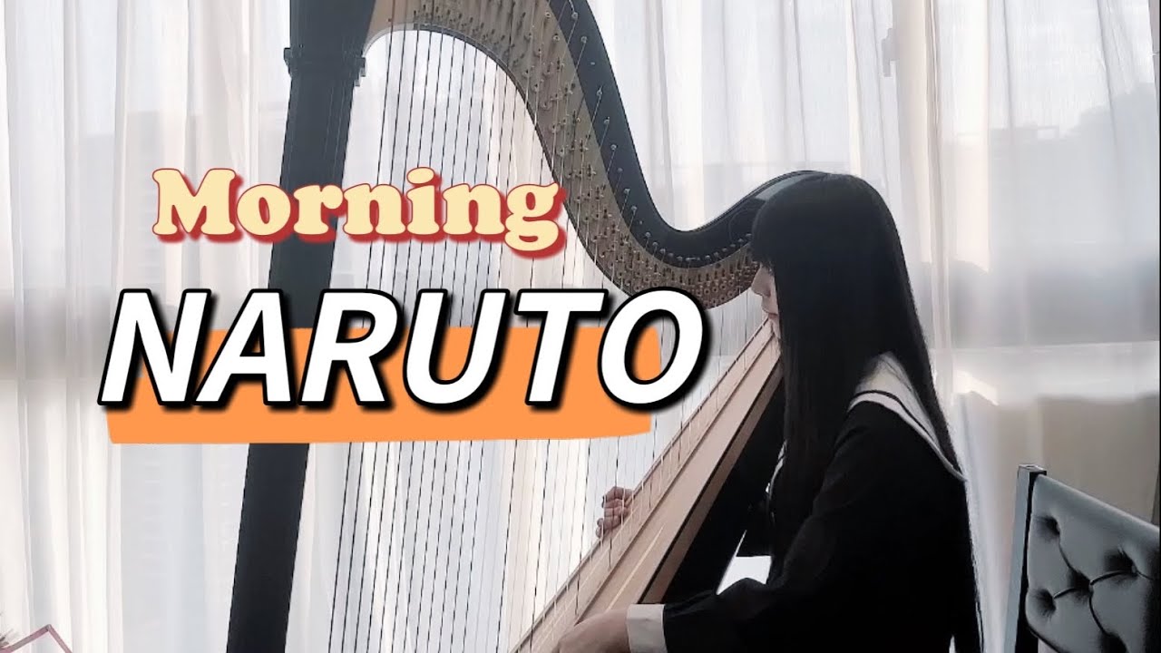 火影忍者 NARUTO BGM_Morning | Relaxing Harp Music: Sleep Music, Stress ...