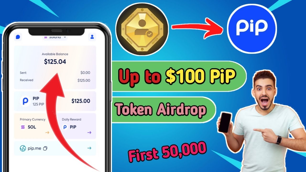 Wow🤩🤩BAB Token Holders New Airdrop / UP to 100$ PiP Tokens / Airdrop ...