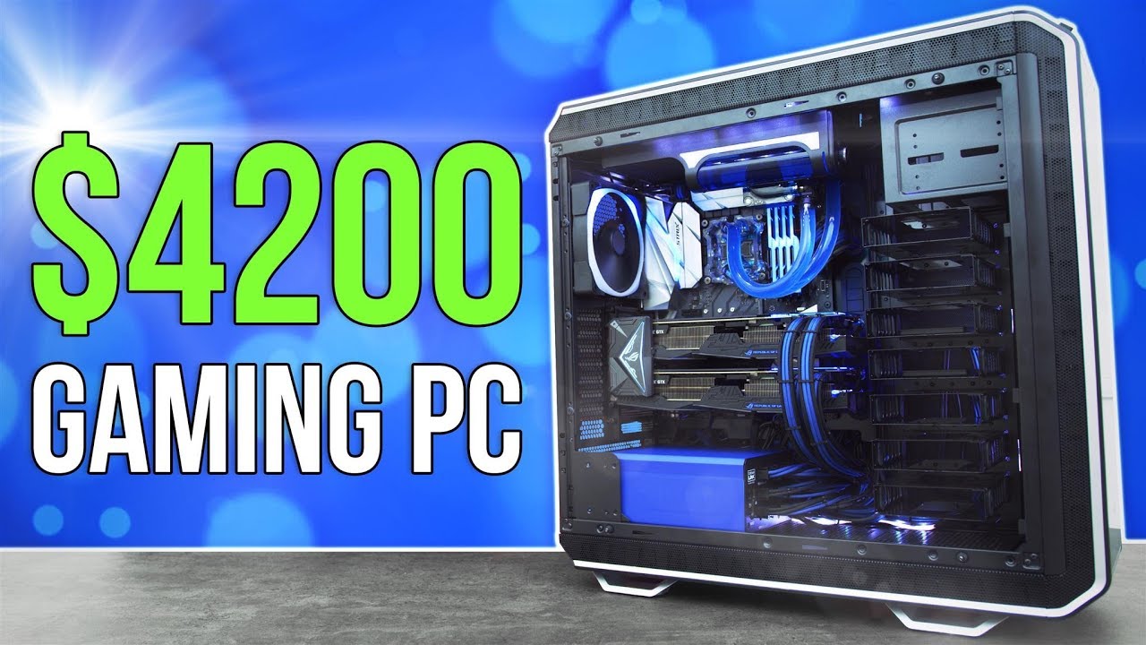 $4200 Gaming PC Build | Time Lapse - YouTube