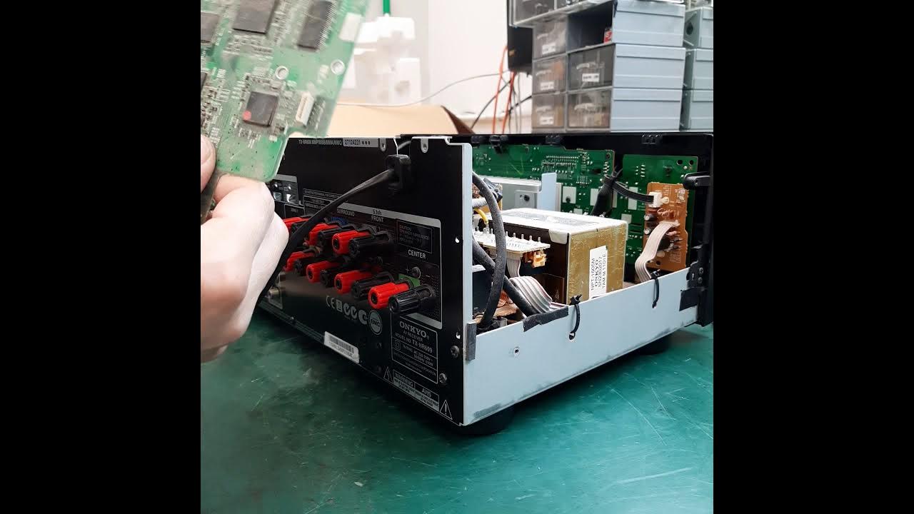 onkyo TX-NR609 ไม่มีเสียง - YouTube