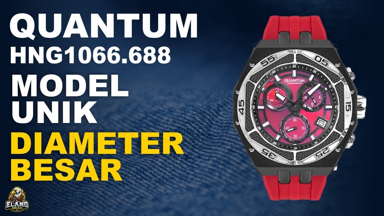 QUANTUM HNG1066.688 : JAM TANGAN QUANTUM MODEL UNIK DIAMETER BESAR ...
