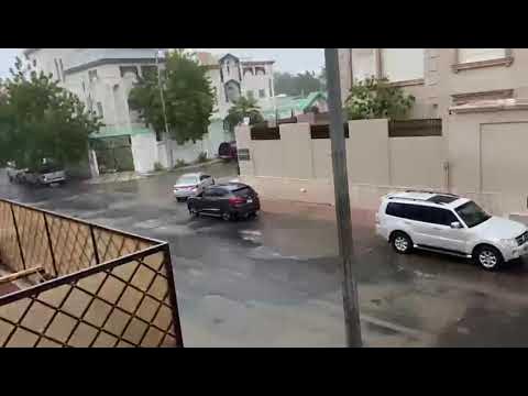 Extreme heavy rain in Jeddah | Life Swag #jeddahrain - YouTube