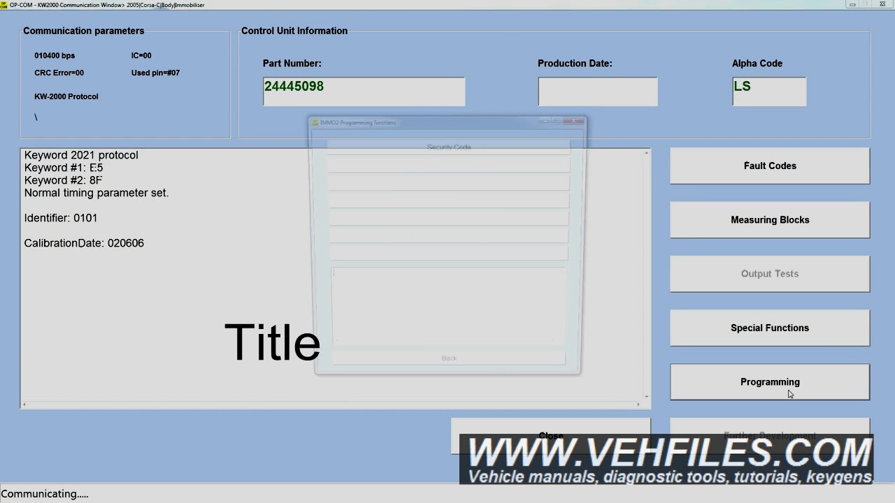 How to make opel ECU clone with Op Com? [2018] - YouTube