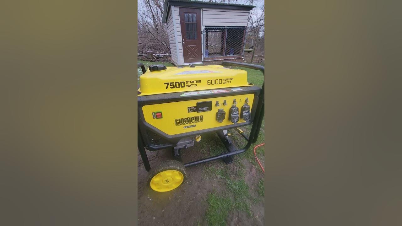 (Easy!) CO2 sensor bypass on Champion generator - YouTube