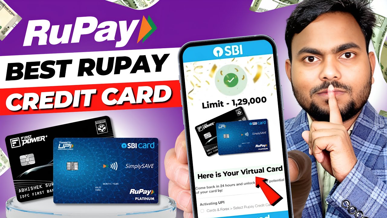 Best Rupay Credit Cards 2024 || Best Credit Cards 2024 || Rupay Credit ...