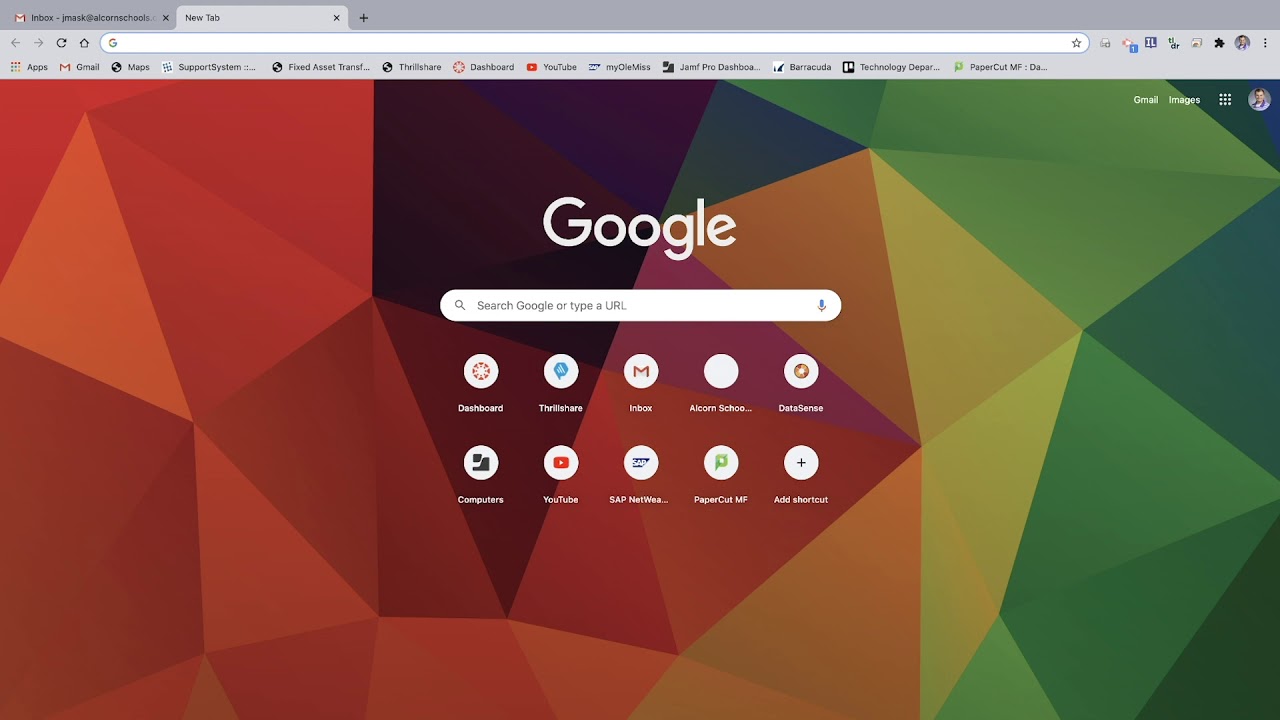 Customizing Google Chrome using Bookmarks - YouTube