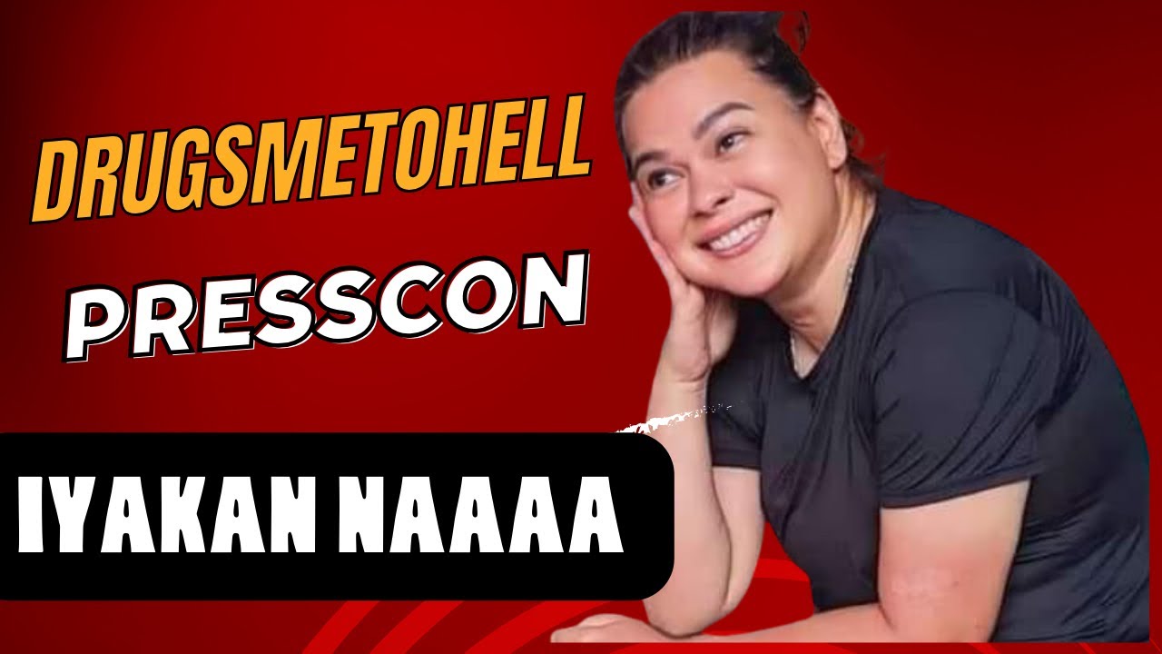 VP SARA PRESSCON | DAMI NANAMANG IIYAK NITO - YouTube