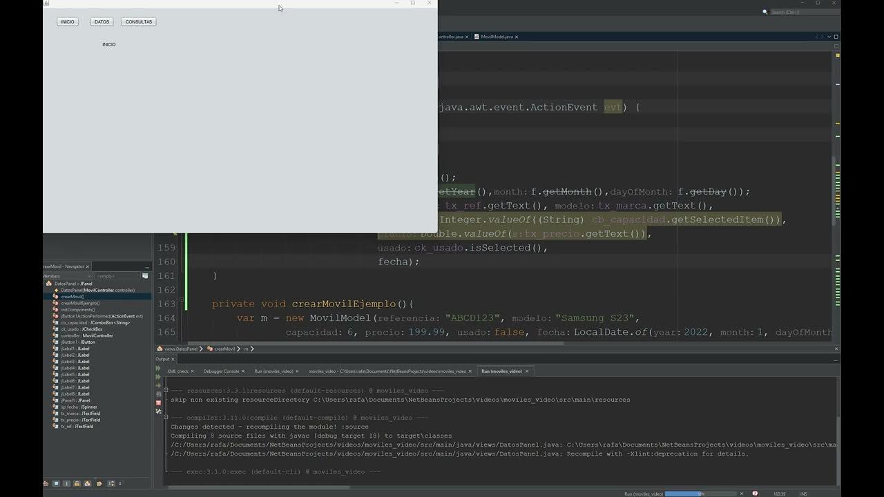 4. NETBEANS MVC - Formulario - YouTube