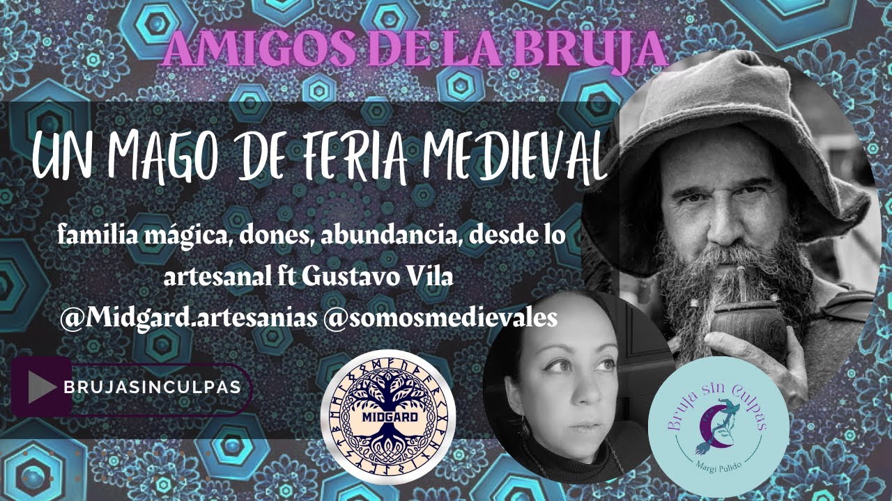 ADLB UN MAGO DE FERIA MEDIEVAL FT GUSTAVO VILA @MIGDARD.ARTESANIAS ...