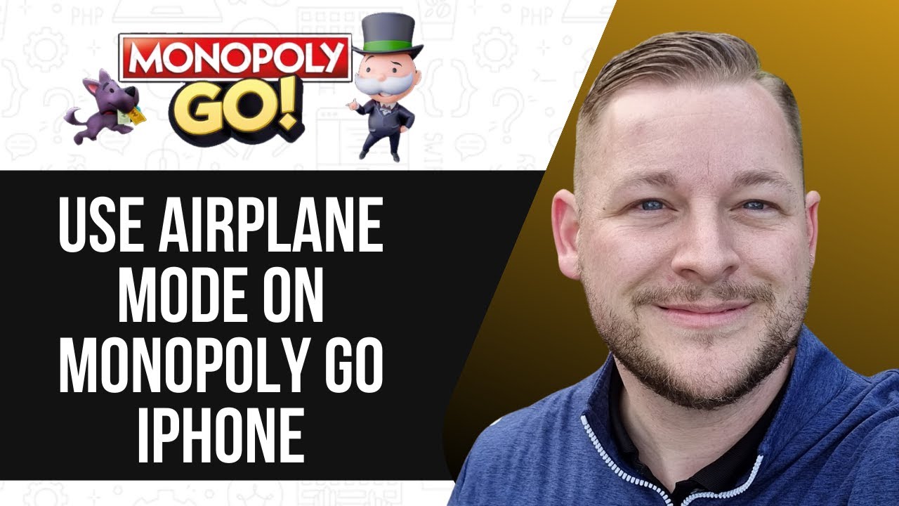 USE AIRPLANE MODE ON MONOPOLY GO IPHONE 2025! - YouTube