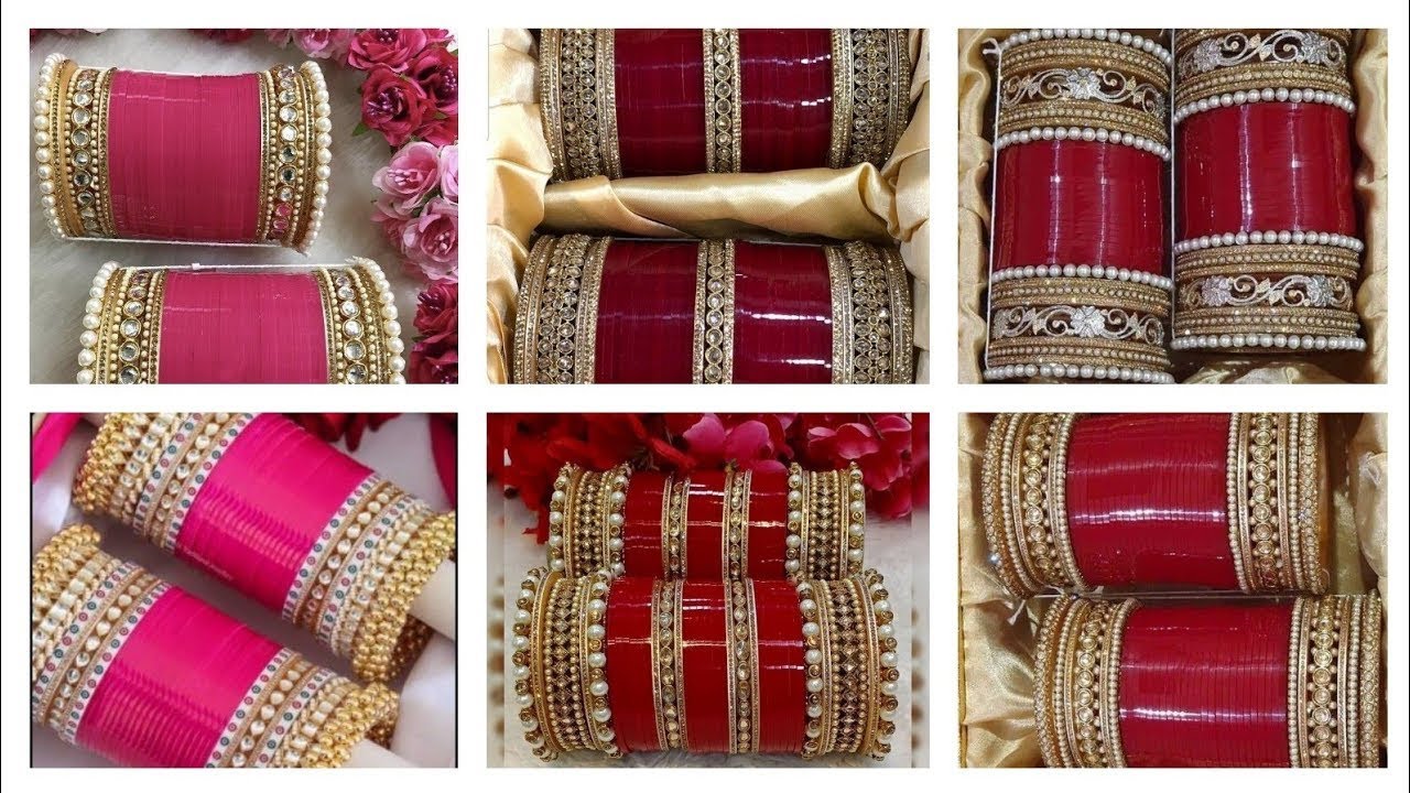 Latest Bridal Chuda Design | chuda design dikhaiye | bridal chuda ...