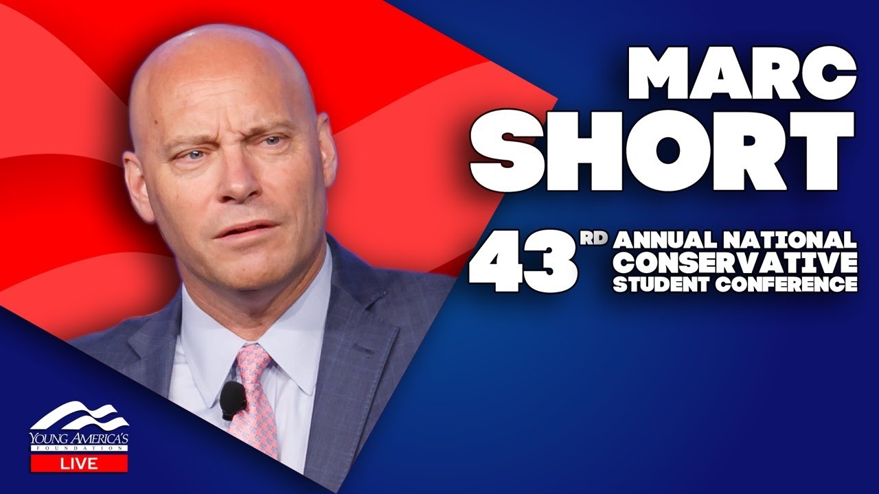 Marc Short | LIVE from Houston at YAF's 43rd NCSC - YouTube