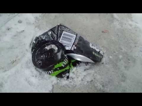 #2 - Crushing metal can in boots - YouTube