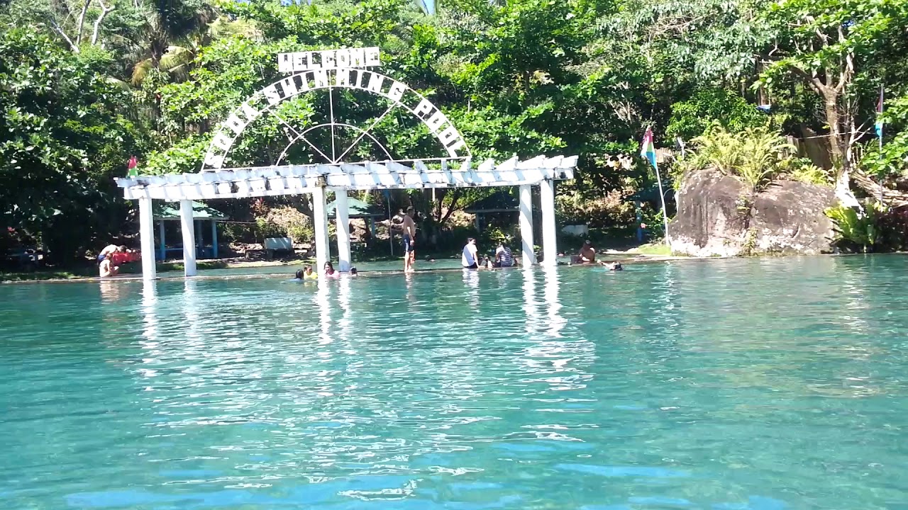 Camiguin Island the Soda swimming pool in Bura, - YouTube