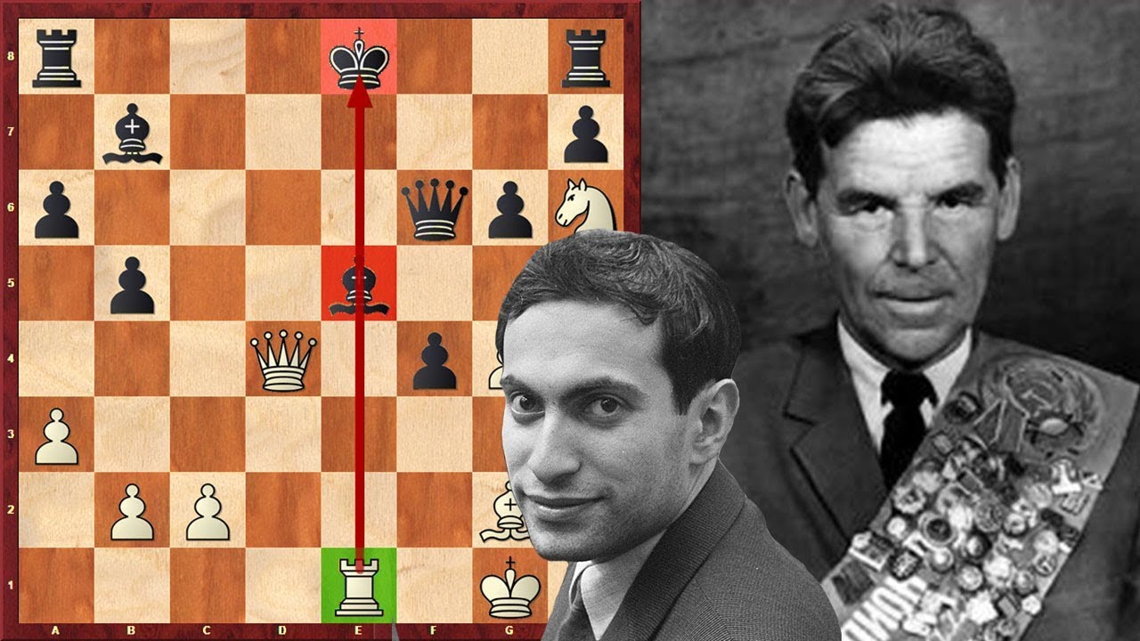 Clash Of The Greatest Attackers: Nezhmetdinov vs Tal - YouTube