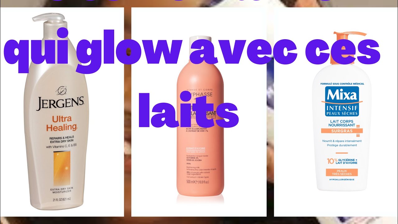 Le teint marron qui glow avec ces laits de toilette 😍😍😍 testez et venez ...