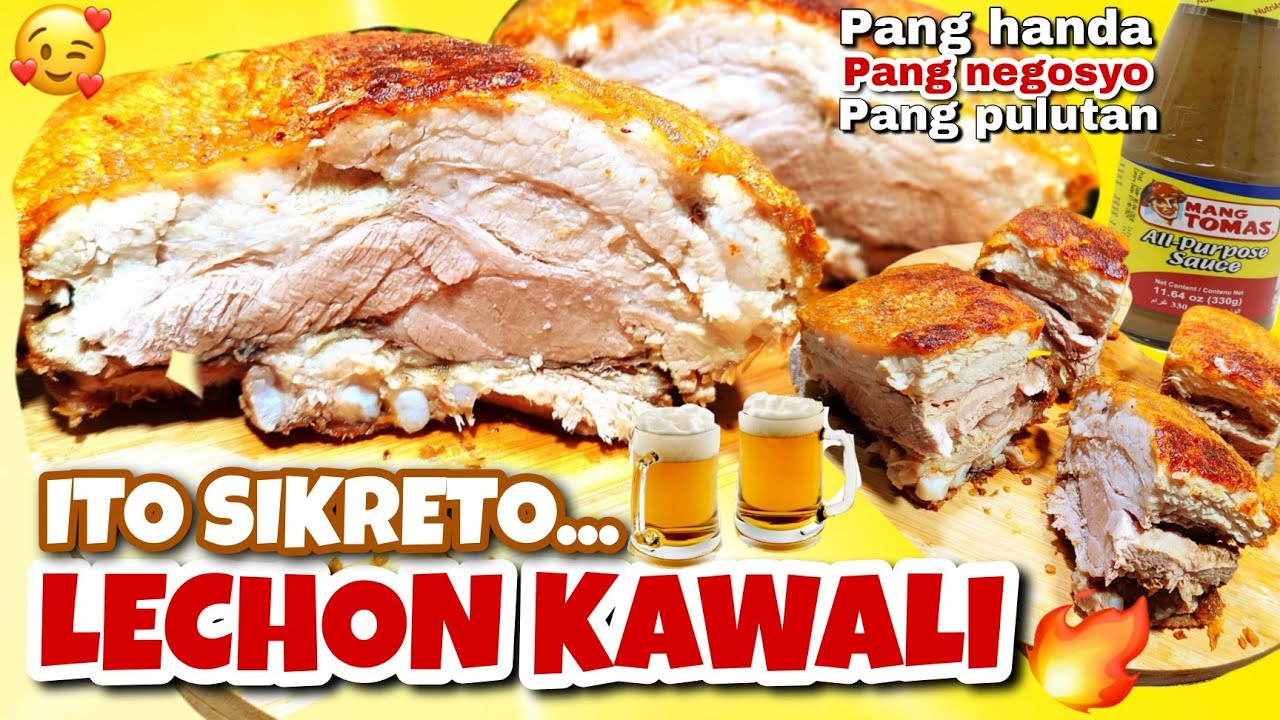PATOK NA NEGOSYO RECIPE 2024 SIKRETO NG TRENDING CRISPY PORK LECHON ...
