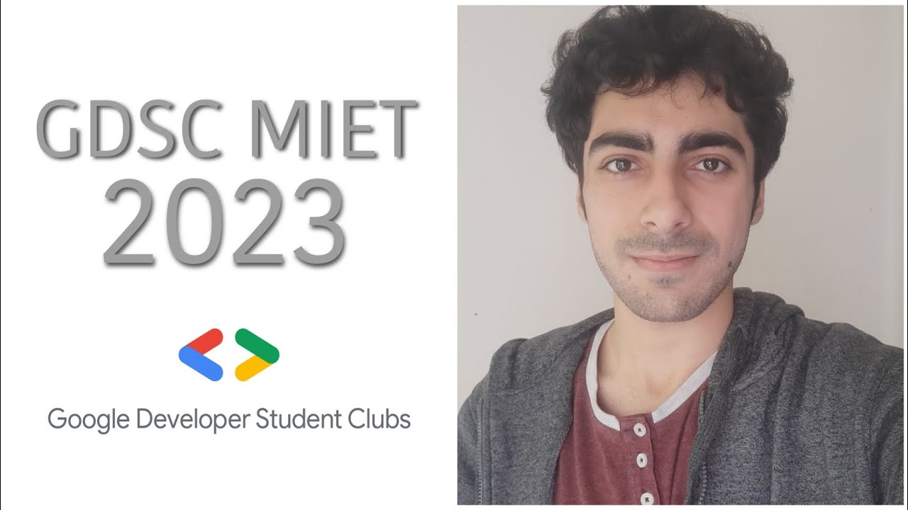 GDSC MIET Lead 2023 application || Manuj Khajuria - YouTube