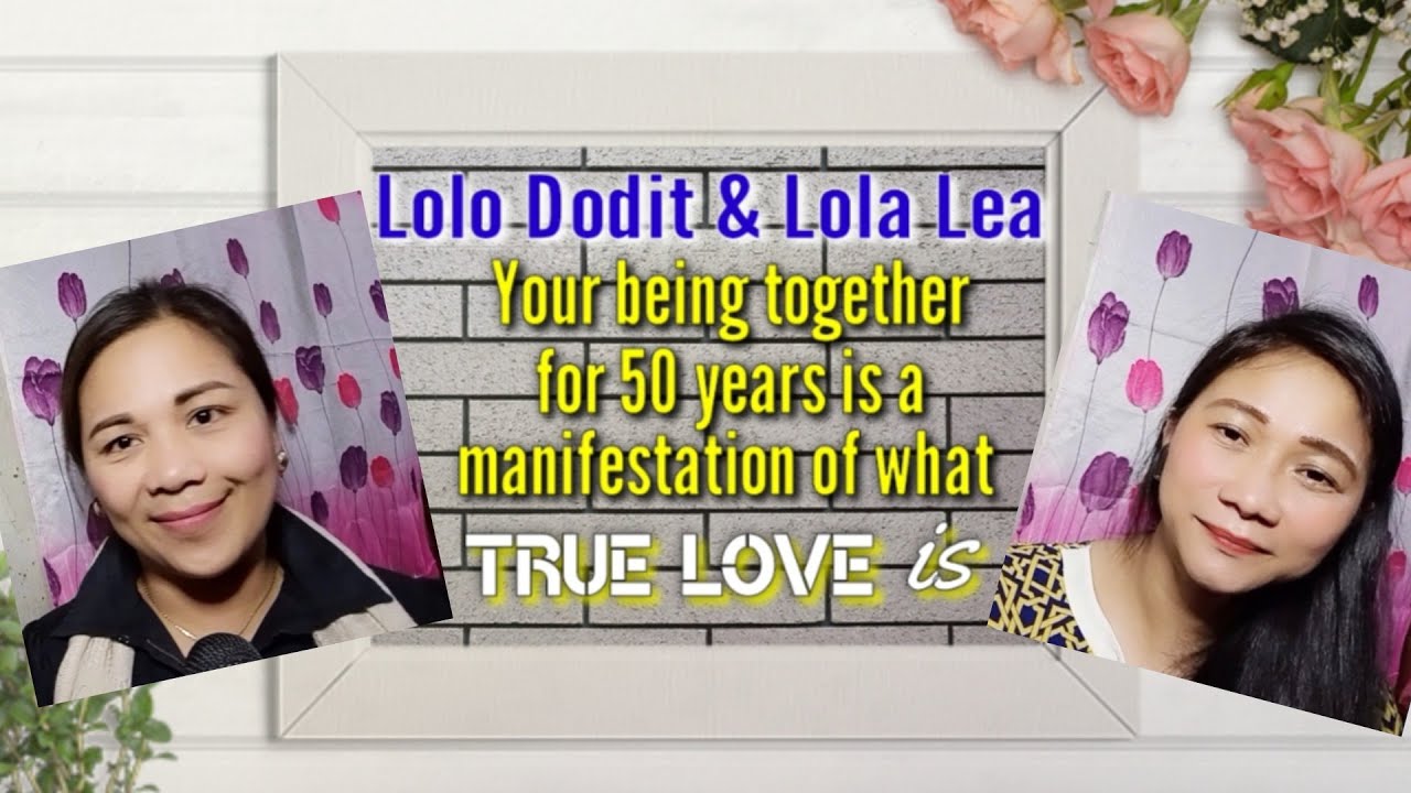 50th WEDDING ANNIVERSARY OF LOLO DODIT & LOLA LEA / Kahit Maputi Na Ang ...