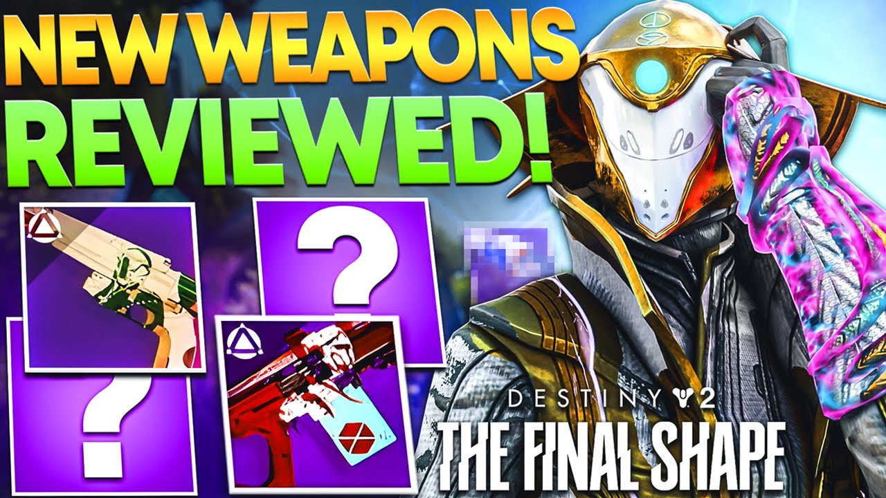 So... Are the New Final Shape Legendary Weapons Good? - YouTube