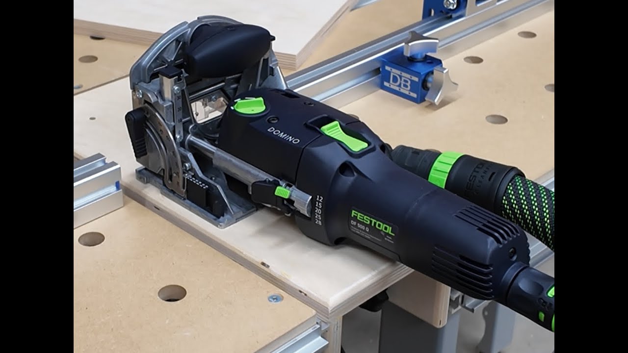 Festool Domino joinery on an MFT, part 3. Doc Brown: “I finally invent ...
