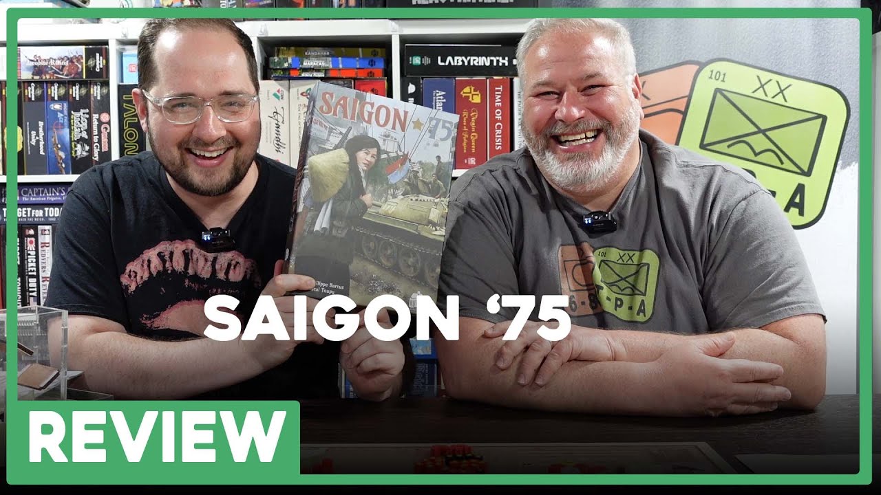 Review | Saigon '75 | Nuts! Publishing | The Players' Aid - YouTube
