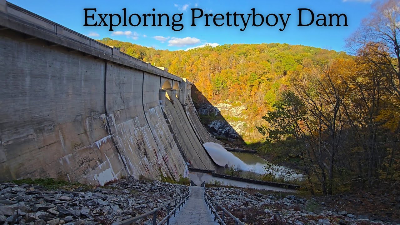 Exploring Prettyboy Dam and Reservoir in Maryland - YouTube