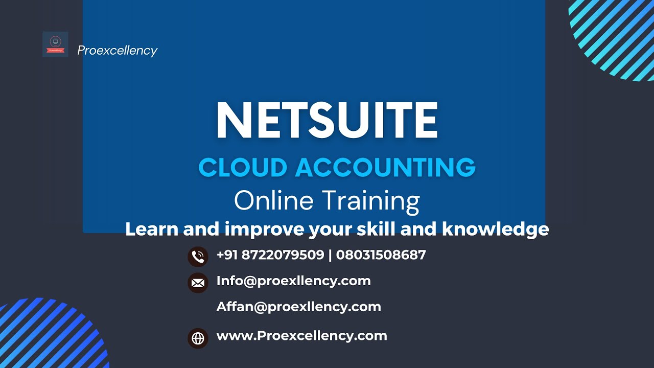 NetSuite Cloud Accounting Online Training: A Step-by-Step Guide from ...