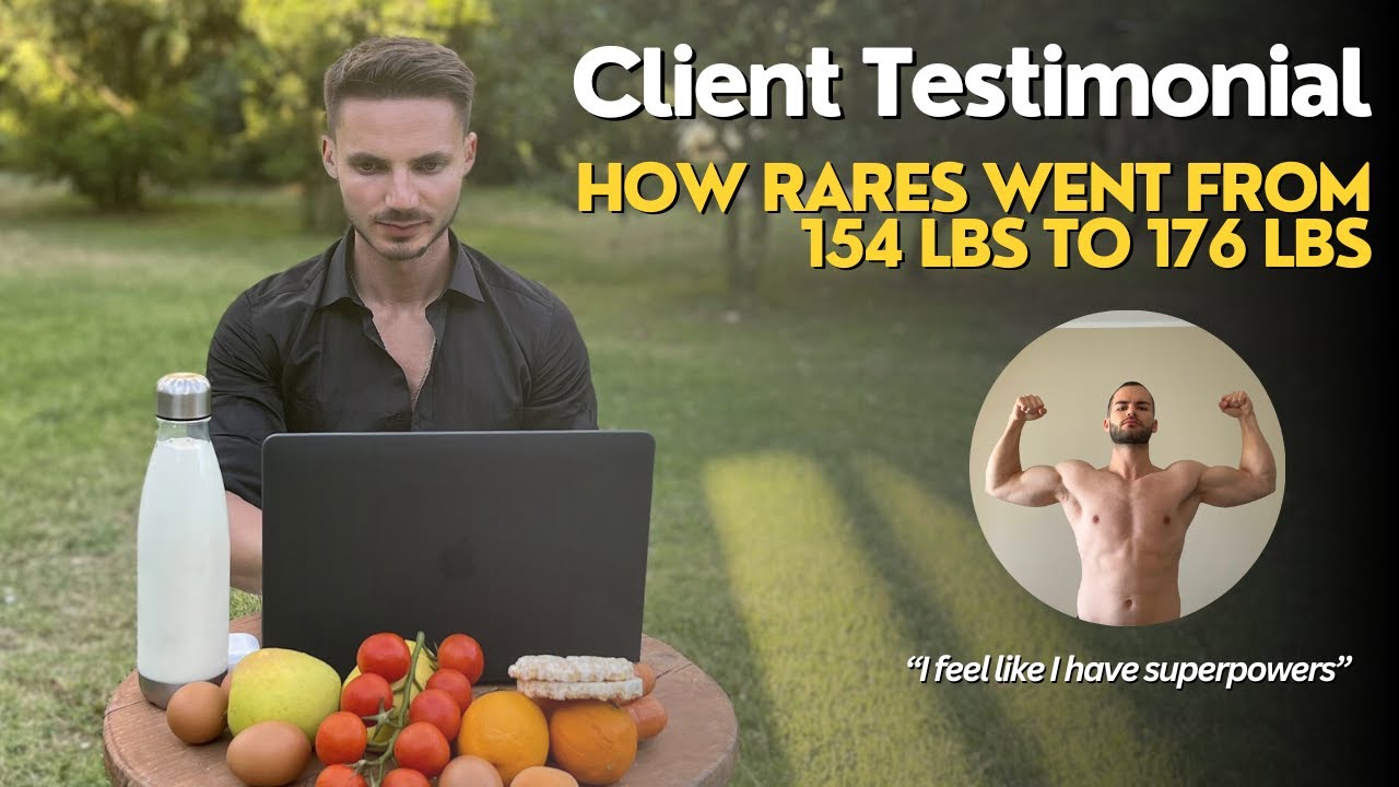 Client testimonial: How Rares Went From 154 lbs to 176 lbs in 100 days ...