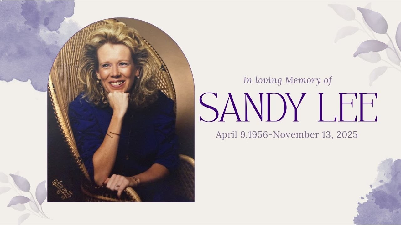 "Sandy Lee Memorial Service" - YouTube
