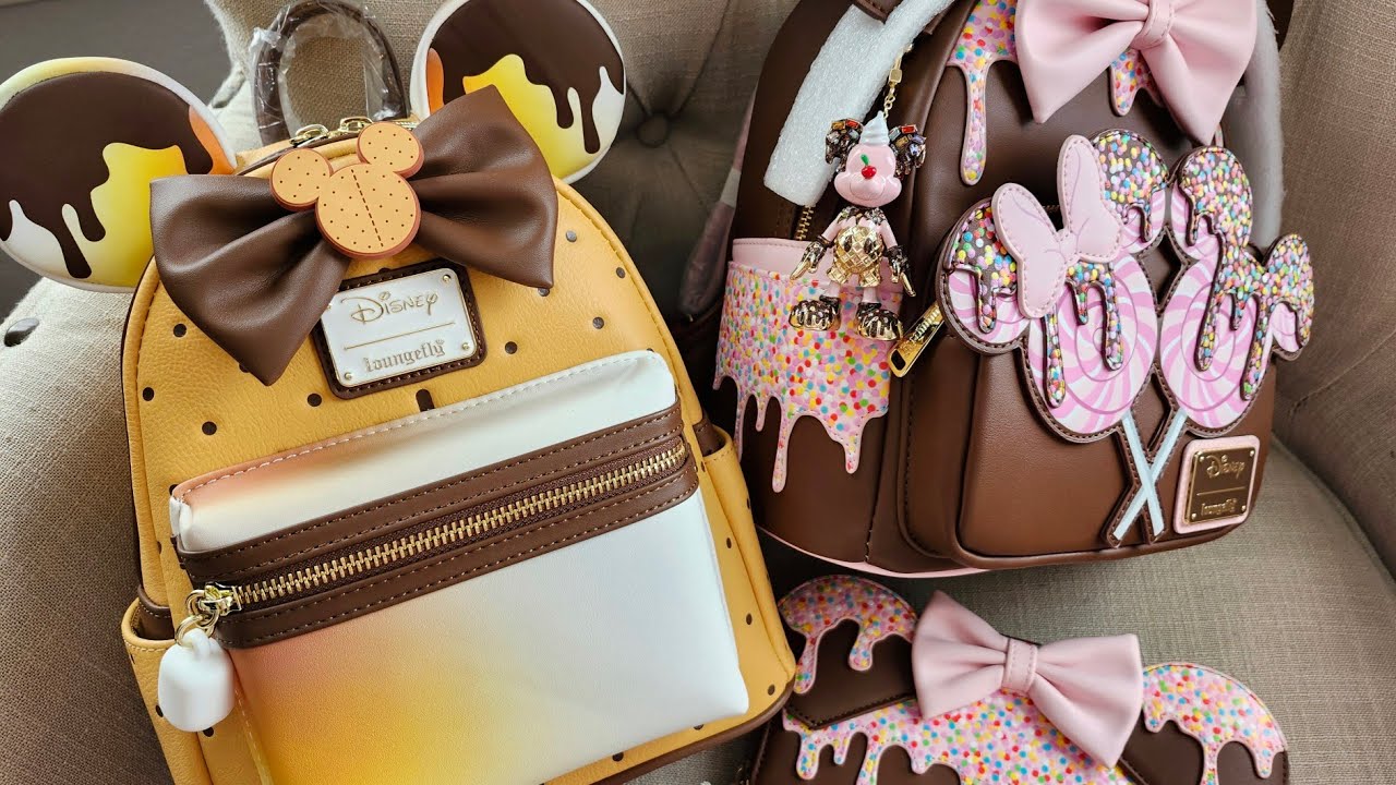 Care Bear Cousins Cloud Crew, Minnie Mouse Chocolate Lollipop Ears and S'mores loungefly ...