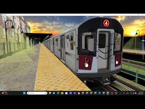 Openbve Gameplay Simulator NYCT IRT R142A 2021 4 Train to Woodlawn - YouTube