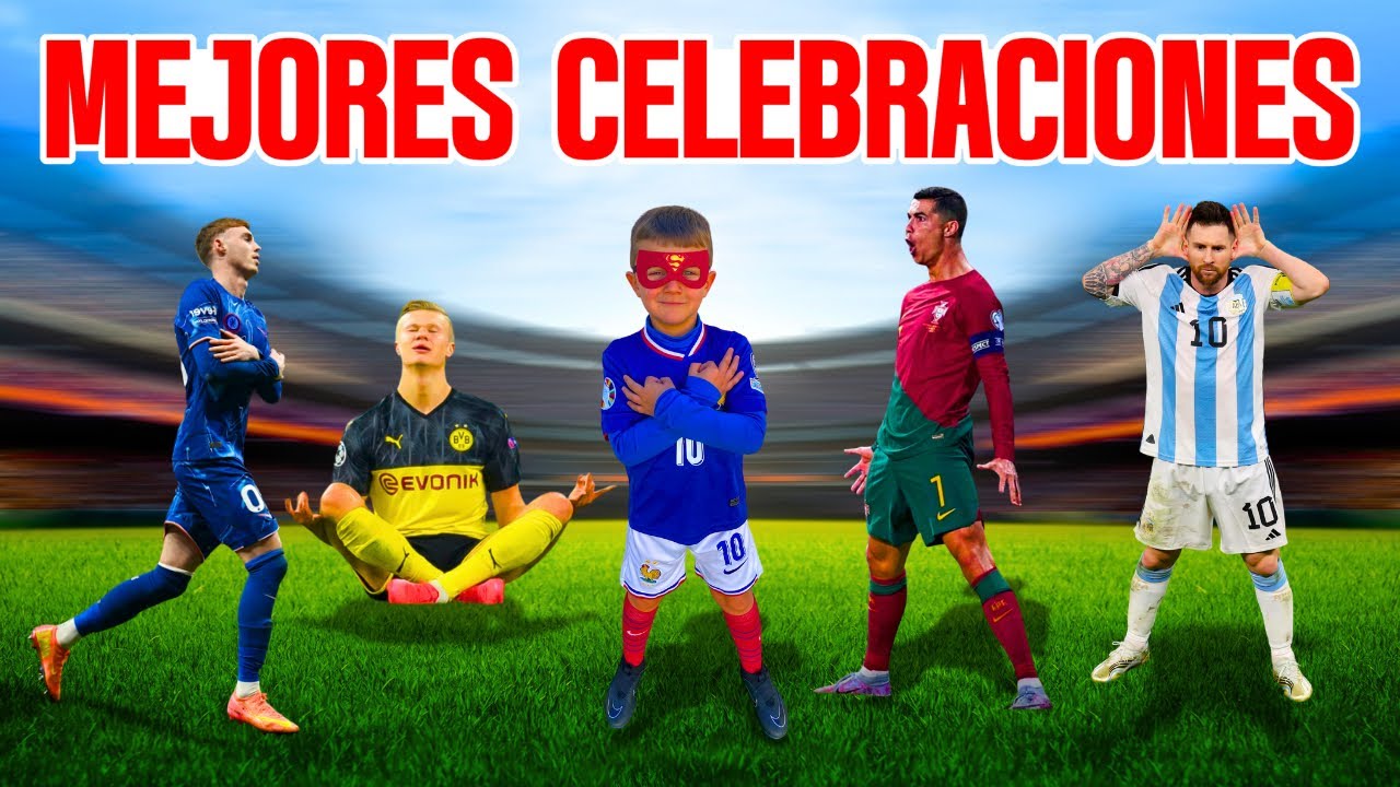 TOP 10 CELEBRACIONES DE FÚTBOL ⚽️ | LAS MEJORES CELEBRACIONES DE CR7 ...
