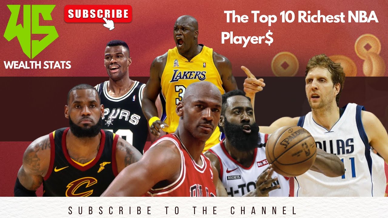 Top 15 richest NBA players and Companies in 2022 & net worth NBA - YouTube