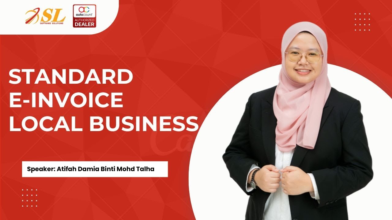 Standard E-Invoice - Local Business - YouTube