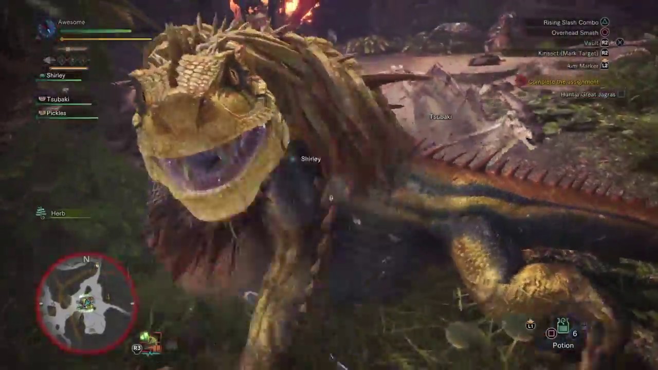 Monster Hunter World #5 Great Jargas - YouTube