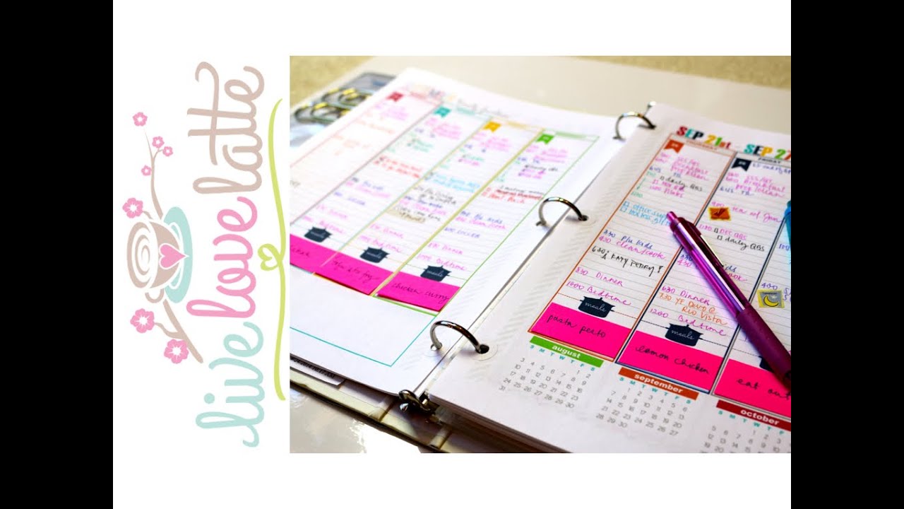 Plan It: My Planner (tour) Part 2 of 2 {how to organize} - YouTube