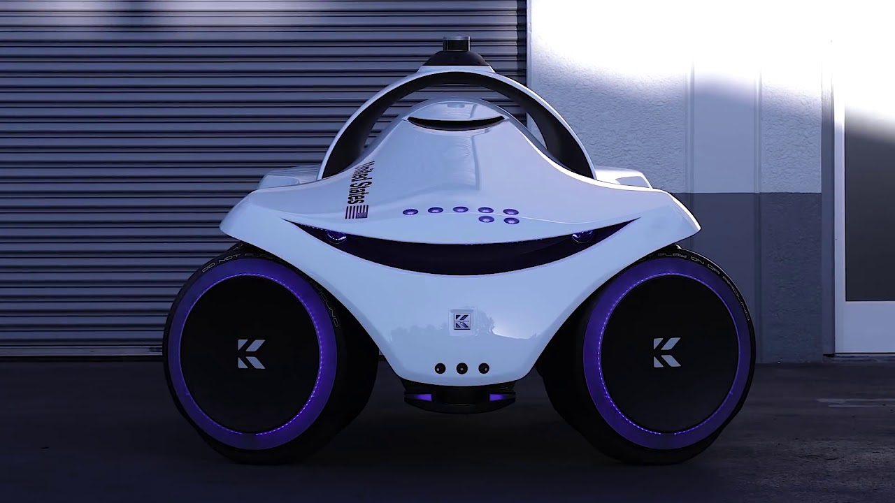 K7 Prototipo robot policia - YouTube