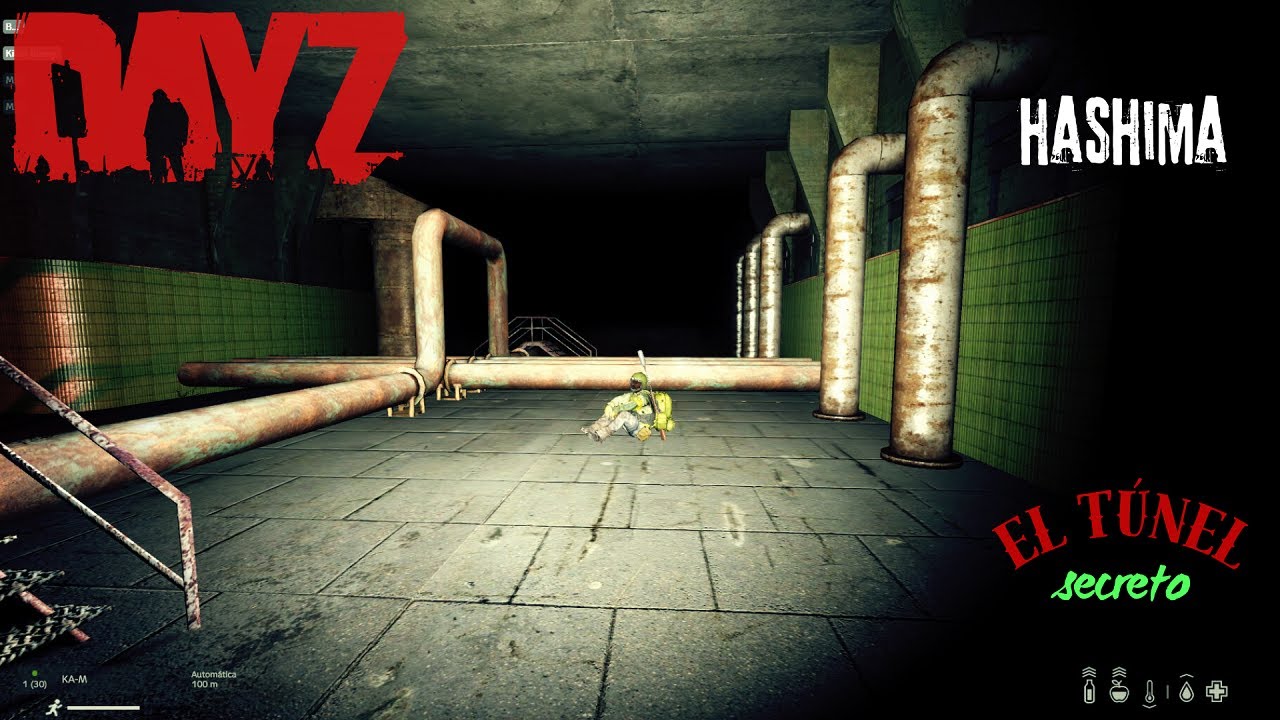El túnel secreto de Hashima en Dayz - YouTube