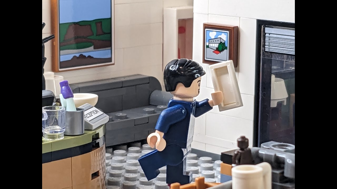 The Office Lego Epi 01 Season 1: Michael Does Six Million Dollar Man ...