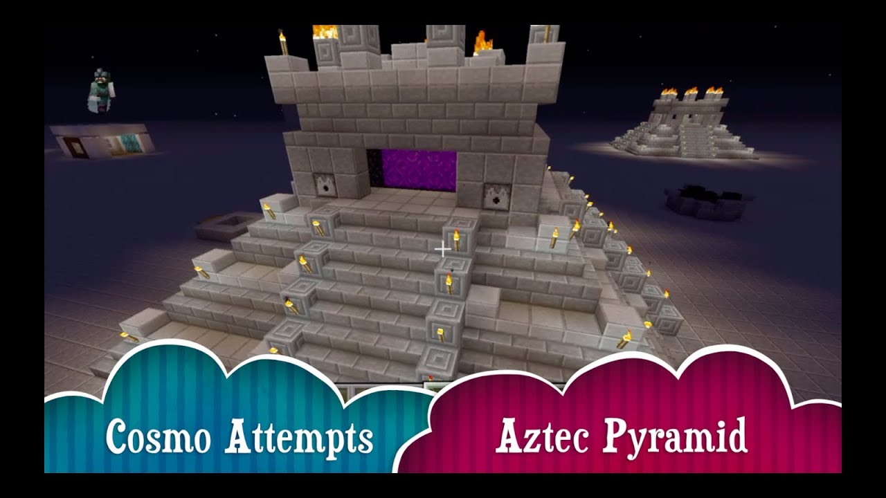 How To Make An Aztec Pyramid - Minecraft Tutorial - YouTube