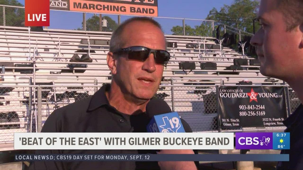 'BEAT OF THE EAST': CBS19 talks to Gilmer Buckeye Band director - YouTube