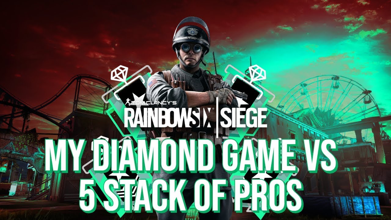 My Diamond Game vs 5 Stack of Pros | Theme Park Full Game - YouTube