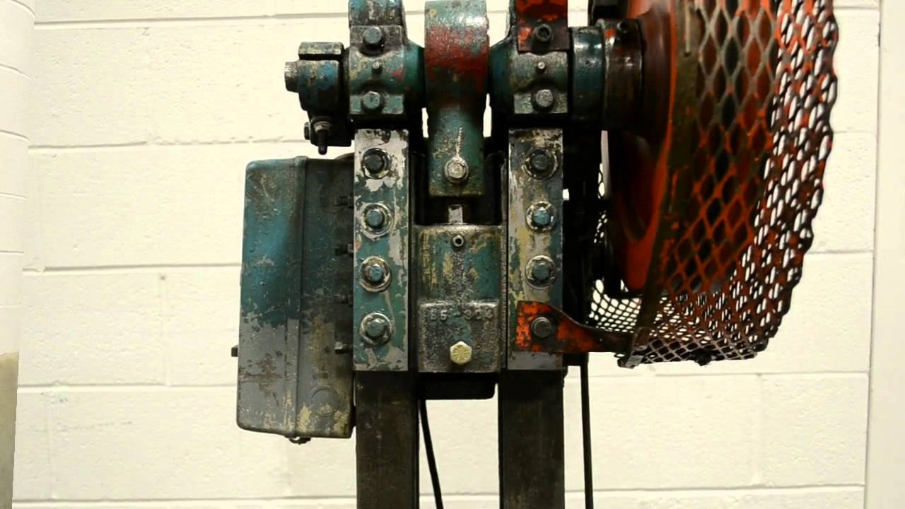 Alva Allen MT5 5 Ton Punch Press - YouTube