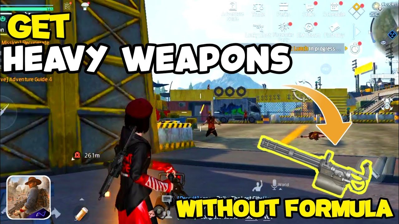 How To Get Heavy Weapons| In Undawn Mobile - YouTube