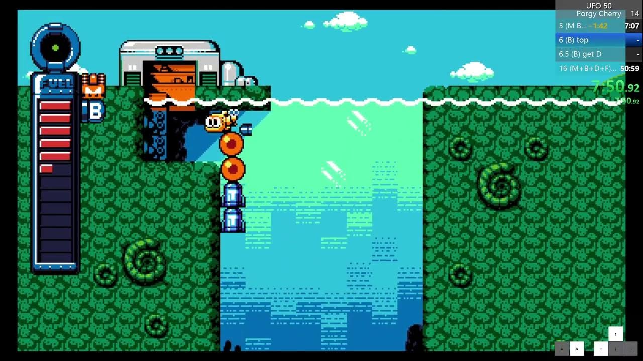 Porgy (Cherry) - 40:04 (WR Speedrun) - UFO 50 - YouTube
