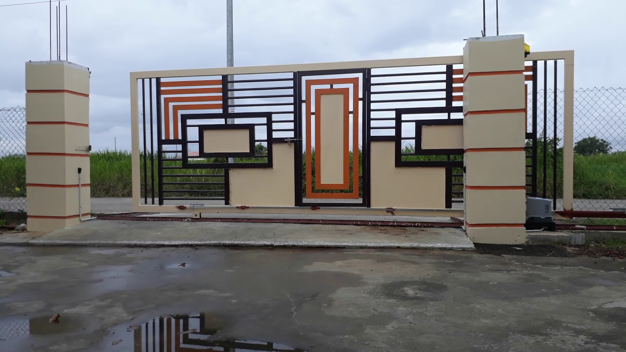 Automatic gate system TAU. Contact MODERN AUTOGATES AT 1 868 490 9874 ...